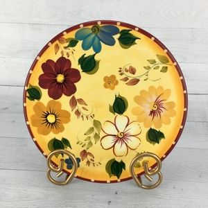 Oneida | Dining | Oneida Sunset Bouquet Stoneware Floral Trivet Dish ...